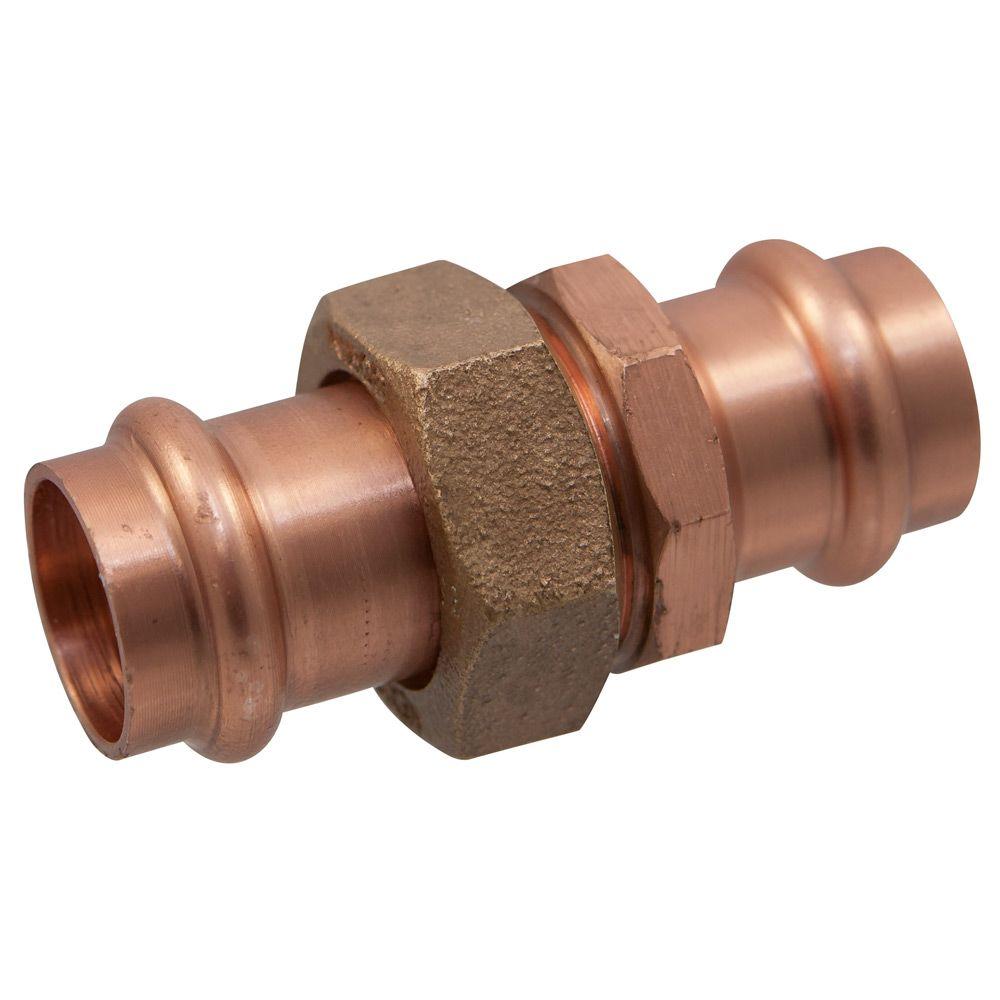NIBCO 1-1/4 in. x 1 in. Copper Pressure Cup x MPT Adapter-604 - The ...