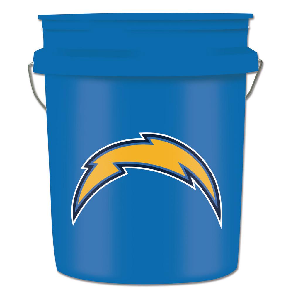 Leaktite 5 Gal. Chargers NFL Bucket-0517919 - The Home Depot