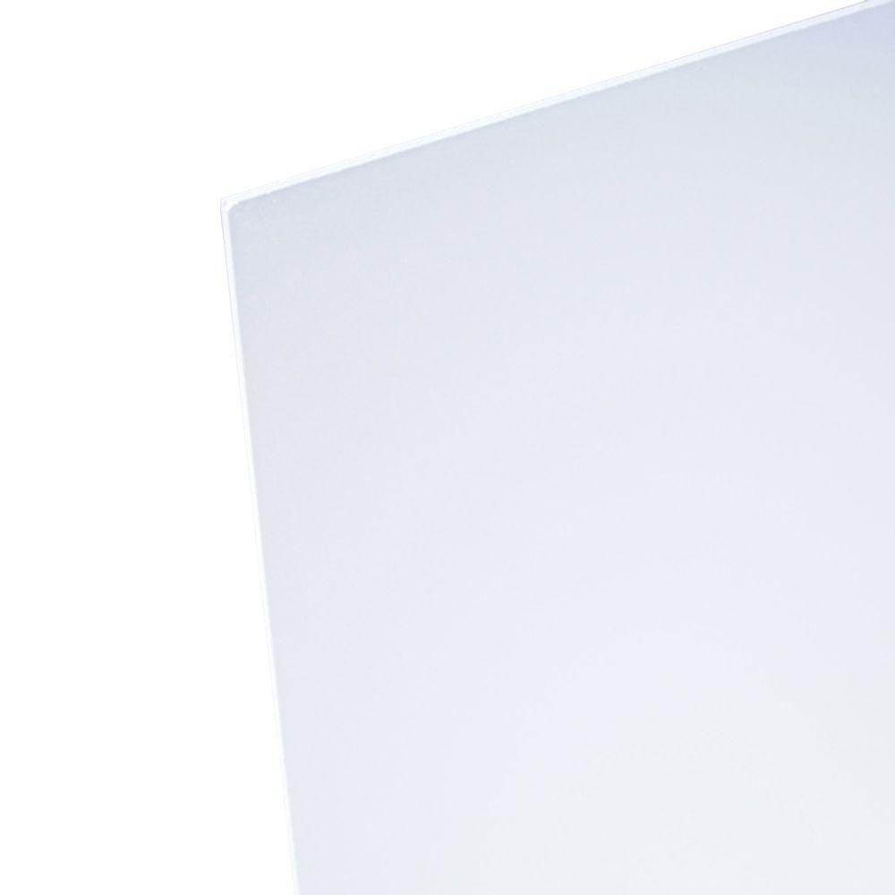 OPTIX 48 In X 96 In X 1 4 In Frosted Acrylic Sheet MC 108 The Home
