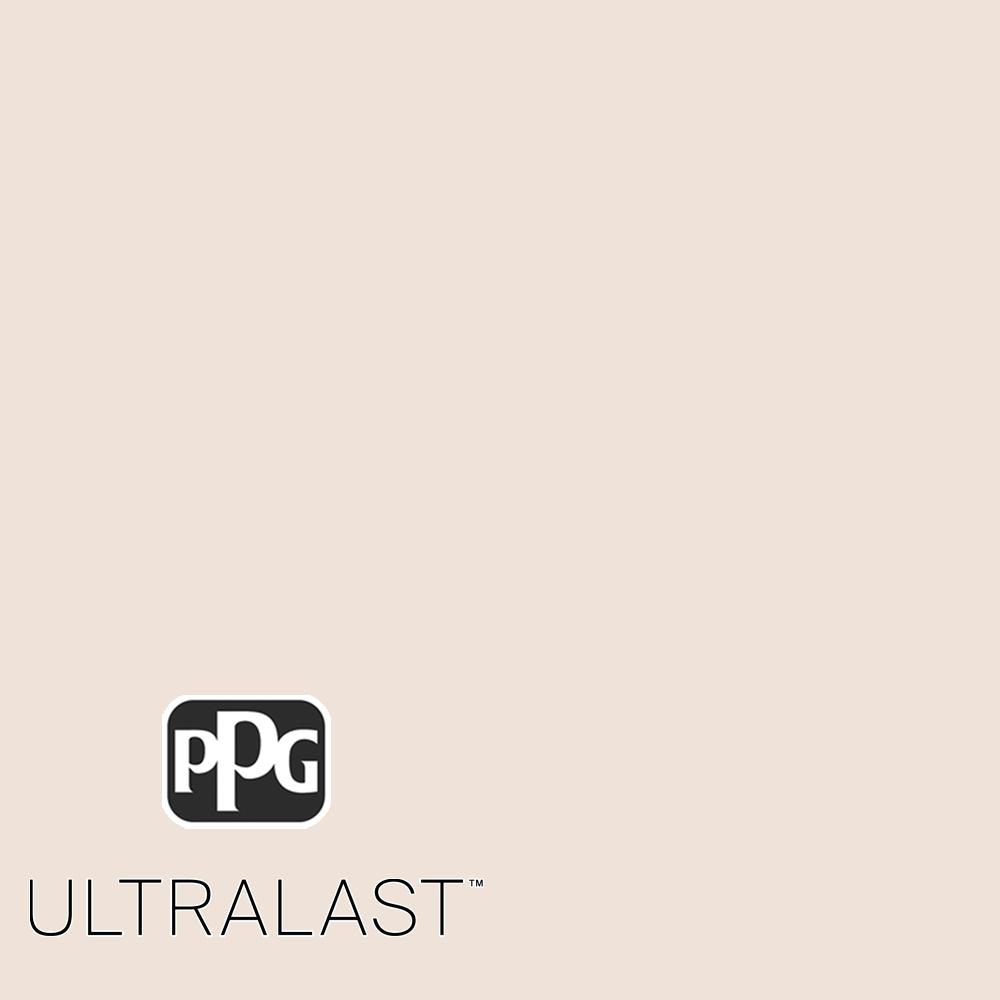 PPG UltraLast 5 gal. PPG1062-1 Butter Icing Eggshell Interior Paint and ...