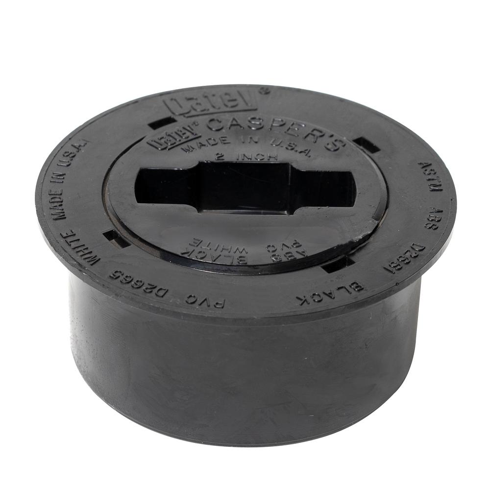 Oatey 3 in. ABS Recessed Replacement Cleanout Plug for 4 in. Cleanout ...