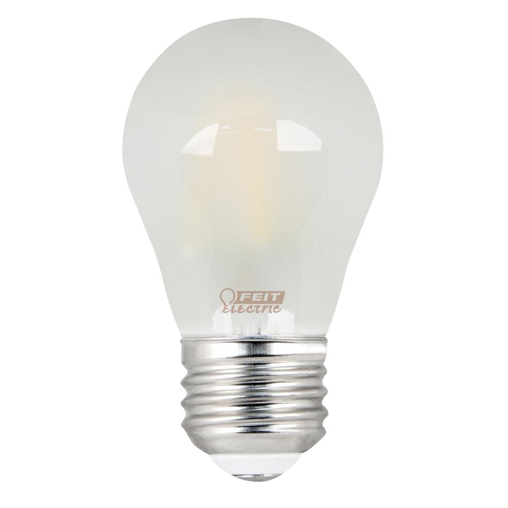 Feit Electric 25W Equivalent Soft White (3000K) A15 Clear LED Light ...