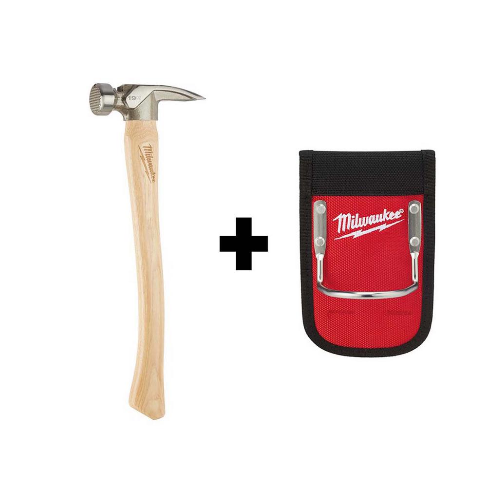 Milwaukee 22 oz. Milled Face Framing Hammer with Hammer Loop-48-22-9022 ...