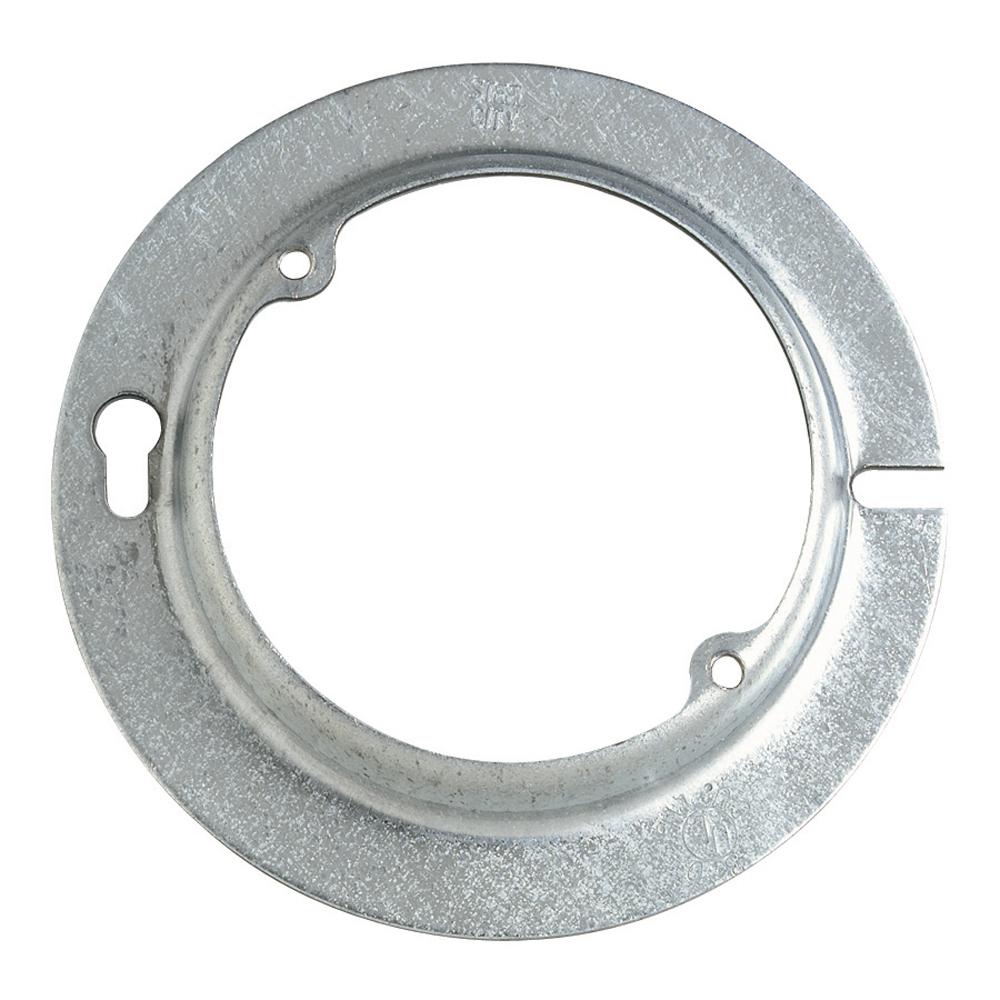 Steel City 4 in. Round and Octagon Box Cover with 1/2 in. Raised (Case ...