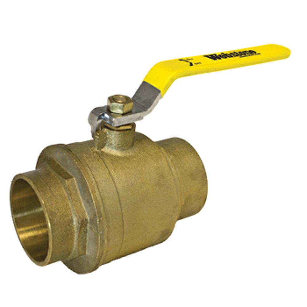 Webstone Standard Full Port Forged Brass Ball Valve with Chrome Plated ...