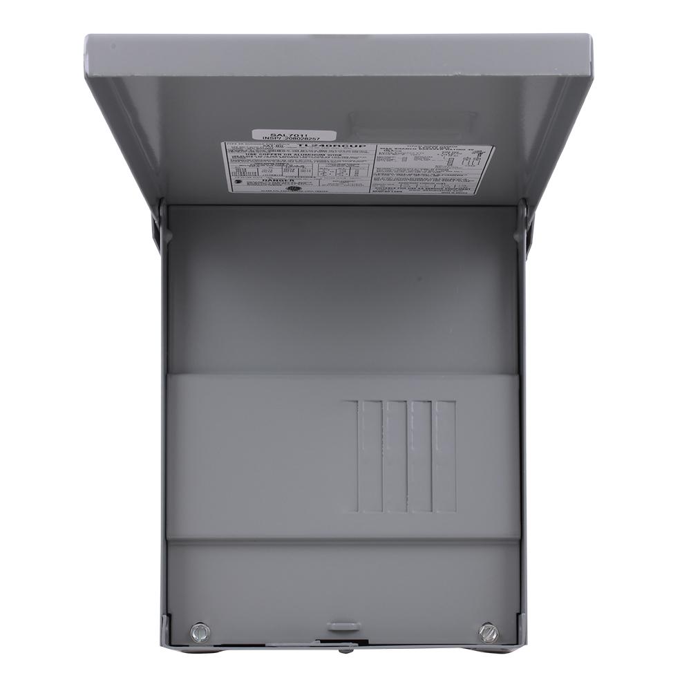 GE PowerMark Gold 125 Amp 4-Space 8-Circuit Outdoor Main Lug Circuit ...