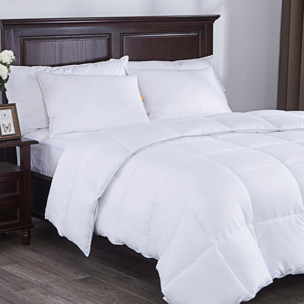 Puredown Down Alternative Comforter Duvet Insert White King Size PD Puredown Down Alternative Comforter Duvet Insert White King Size PD