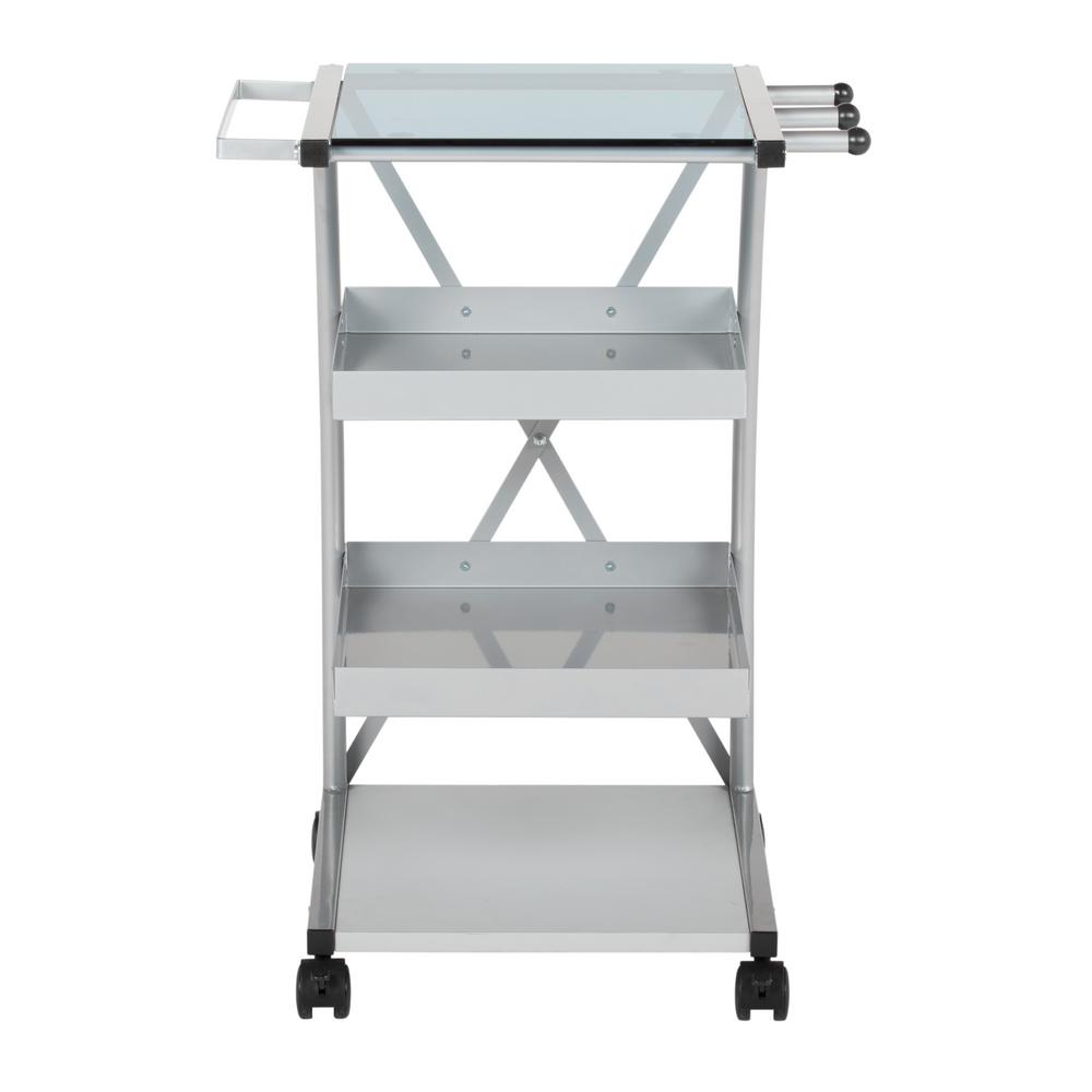 Studio Designs Triflex 18.5 in. W x 16 in. D x 25.5 in. H Metal and ...
