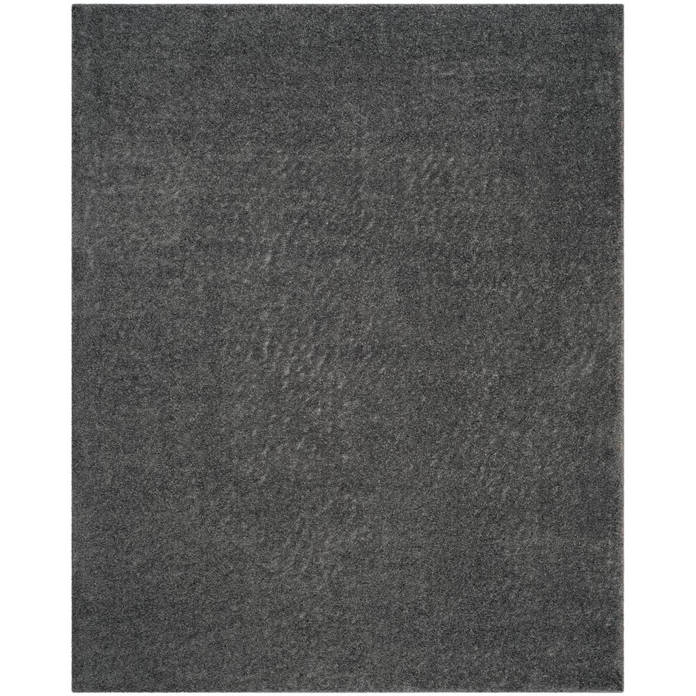 Safavieh Dallas Shag Dark Gray/Ivory 8 ft. x 10 ft. Area Rug-SGD257A-8 ...