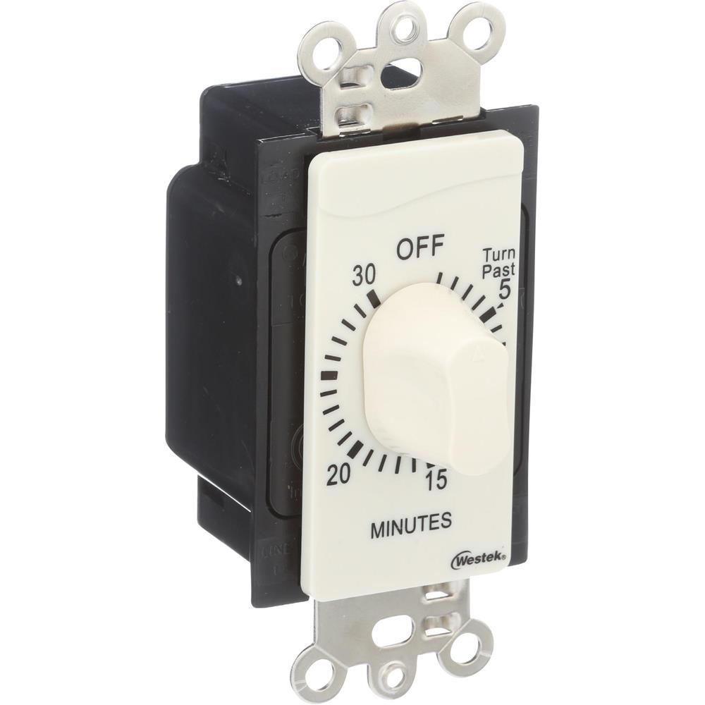 Westek 30 Min In-Wall Countdown Timer - Ivory-TMSW30MI - The Home Depot