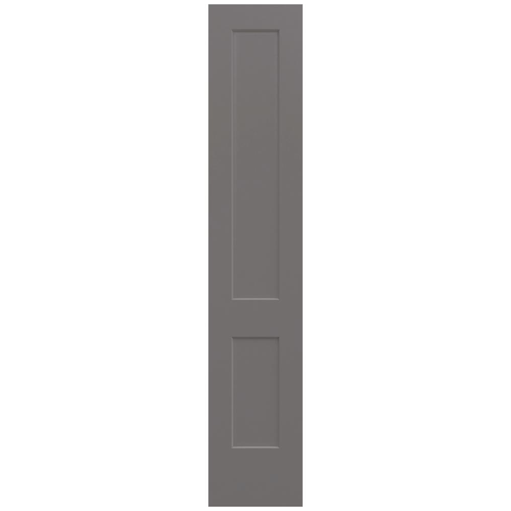 JELD-WEN 20 in. x 96 in. Monroe Weathered Stone Painted Smooth Solid ...