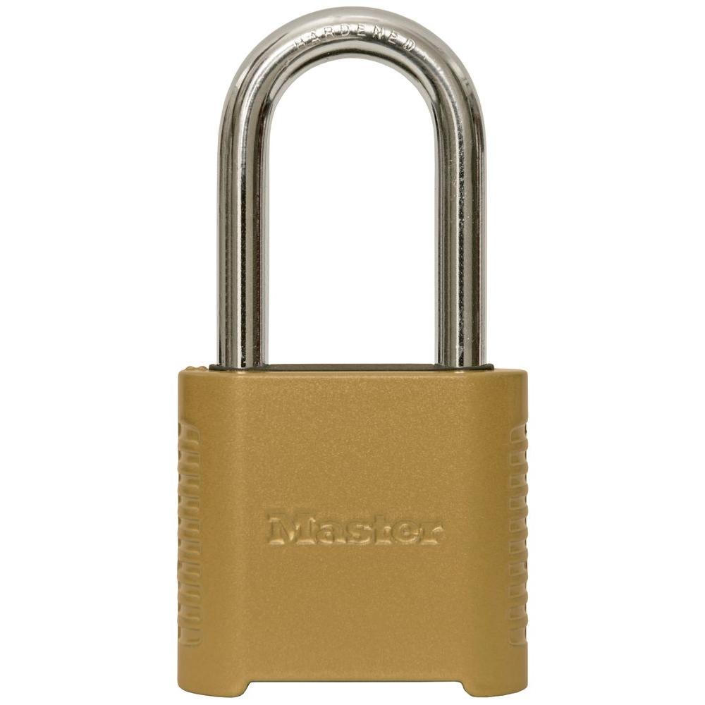 Master Lock 2 in. Set-Your-Own 4-Digit Combination Padlock-175DHC - The ...