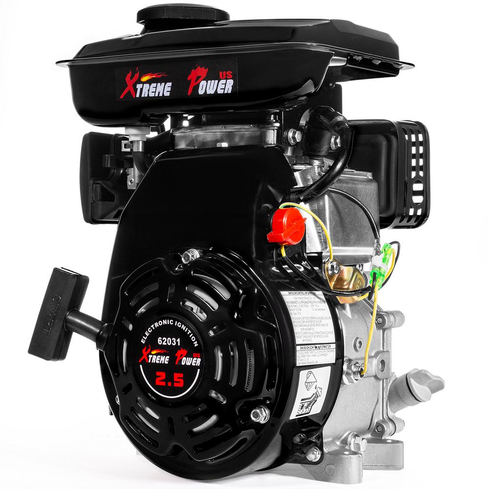 XtremepowerUS 2.5 HP 5/8 in. 3600 RPM Horizontal Shaft Gas-Powered OHV ...