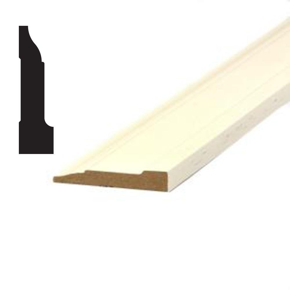Builders Choice LWM346 9/16 in. x 2-1/4 in. Primed MDF Casing-HDFB346 ...