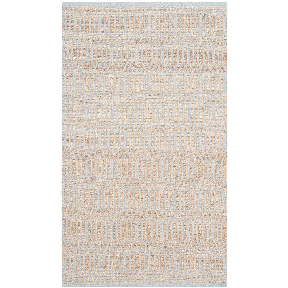 Safavieh Cape Cod Silver/Natural 8 ft. x 10 ft. Area Rug-CAP822J-8 ...