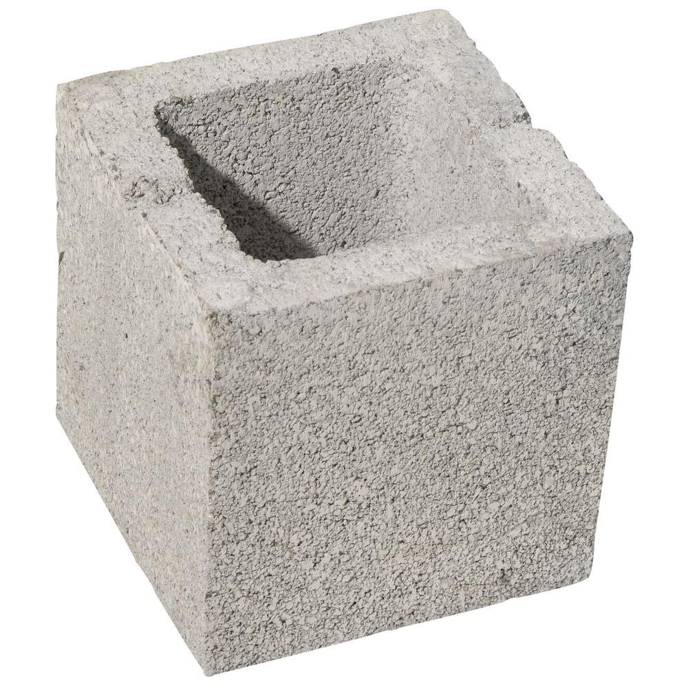 Oldcastle Lightweight 8 in. x 8 in. x 8 in. Concrete Block-30160920 ...
