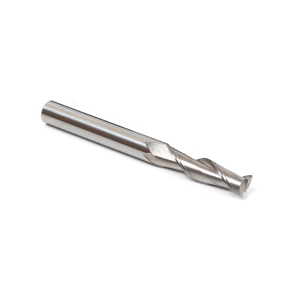 Yonico 1/4 in. Dia Solid Carbide 2-Flute Upcut Spiral End Mill 1/4 in ...
