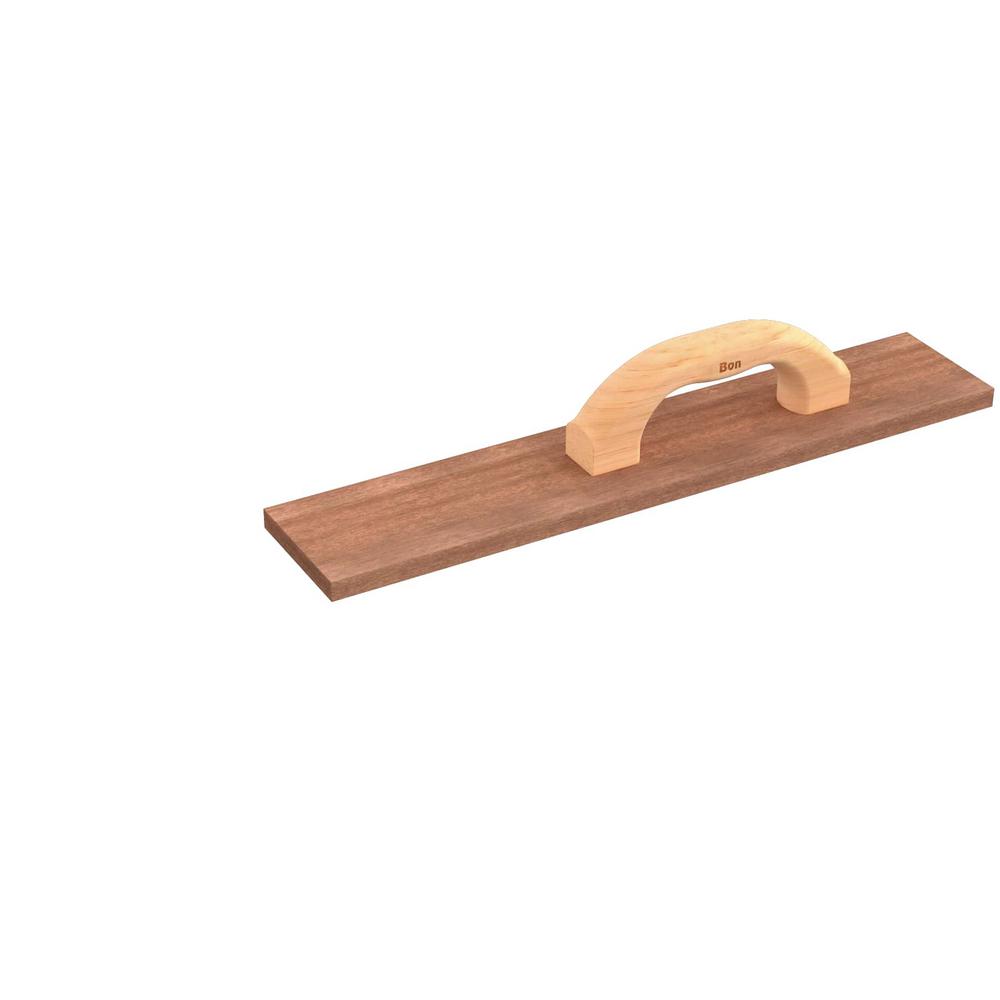 Bon Tool 24 in. x 3.5 in. Mahogany Float - Wood Handle-82-405 - The ...