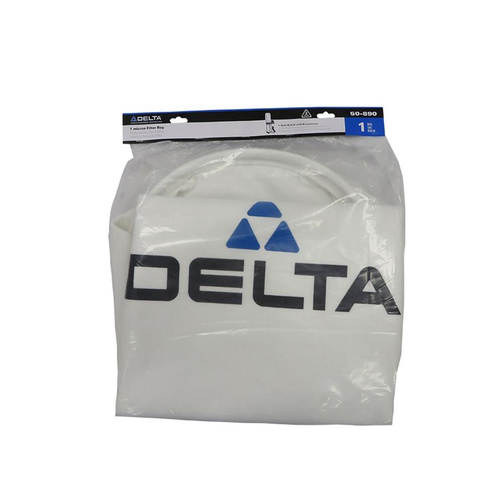 Delta 1 Micron Top Bag for 50-786 and 50-760 Dust Collector Accessory ...