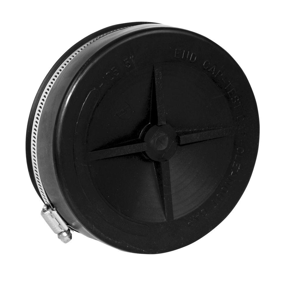 CHERNE 5 In PVC Pipe Cap 270776 The Home Depot CHERNE 5 In PVC Pipe Cap 270776 The Home Depot