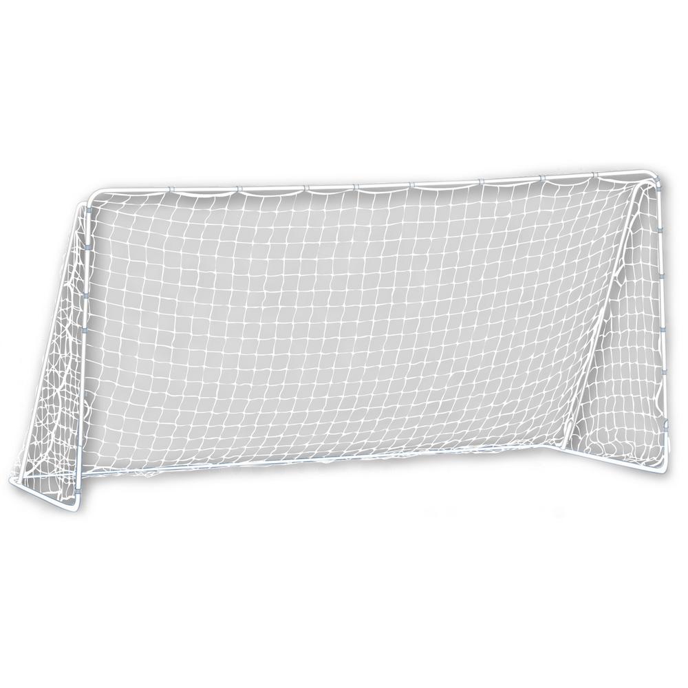 TRI GREAT USA Net Playz 6 ft. x 6 ft. Portable Easy Setup Lacrosse Fiberglass Goal with Target ...