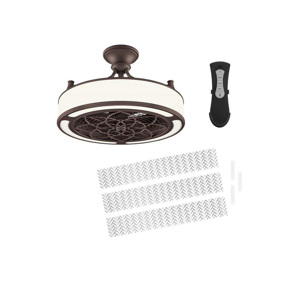 Anderson 22 In Indoor Outdoor Espresso Bronze Ceiling Fan | Shelly Lighting