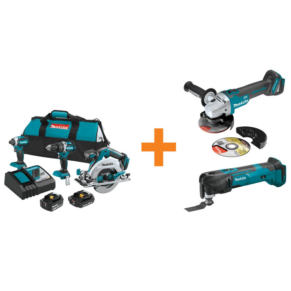 Makita - Power Tool Combo Kits - Power Tools - The Home Depot