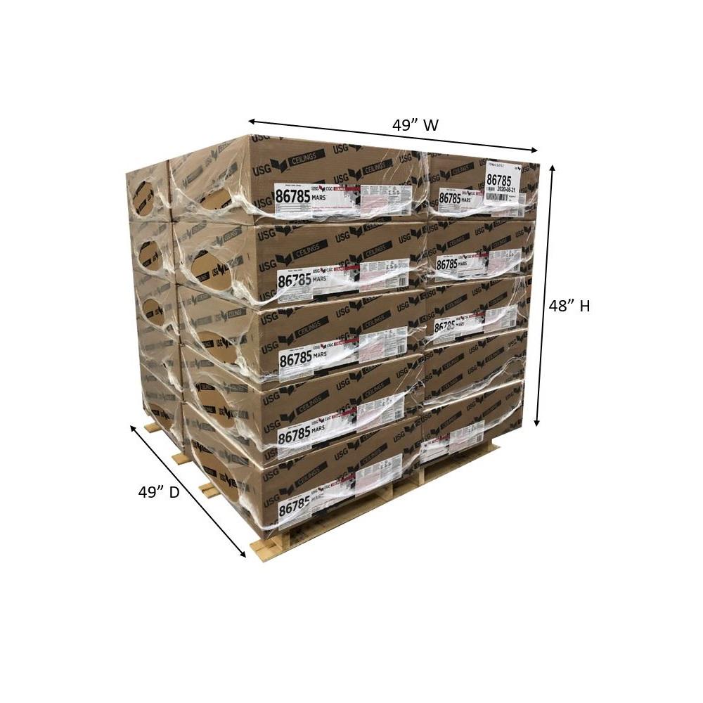 Usg Ceilings Radar 2410 2 Ft X 4 Ft Layin Ceiling Tile