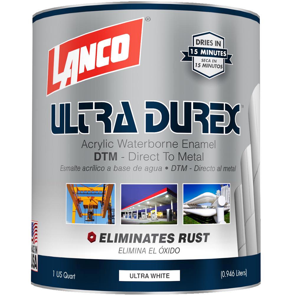 Lanco Ultra Durex Acrylic Waterborne Enamel 1-qt. Accent Base High ...