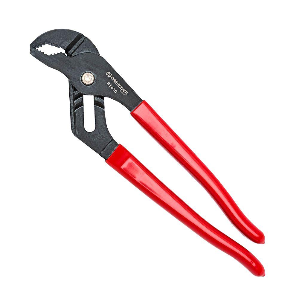 Crescent 10 in. V-Jaw Tongue and Groove Pliers-RT410CV - The Home Depot