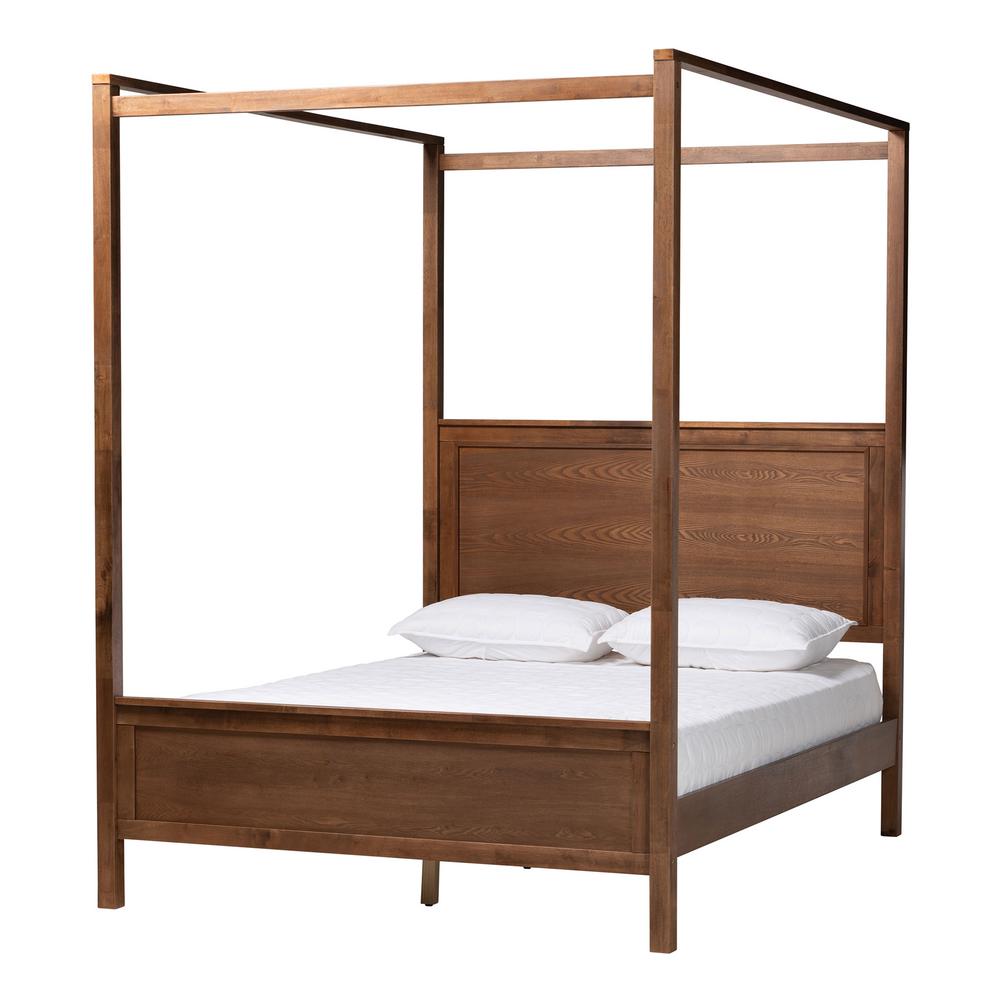 Canopy Queen Platform Bed With Storage – Hanaposy
