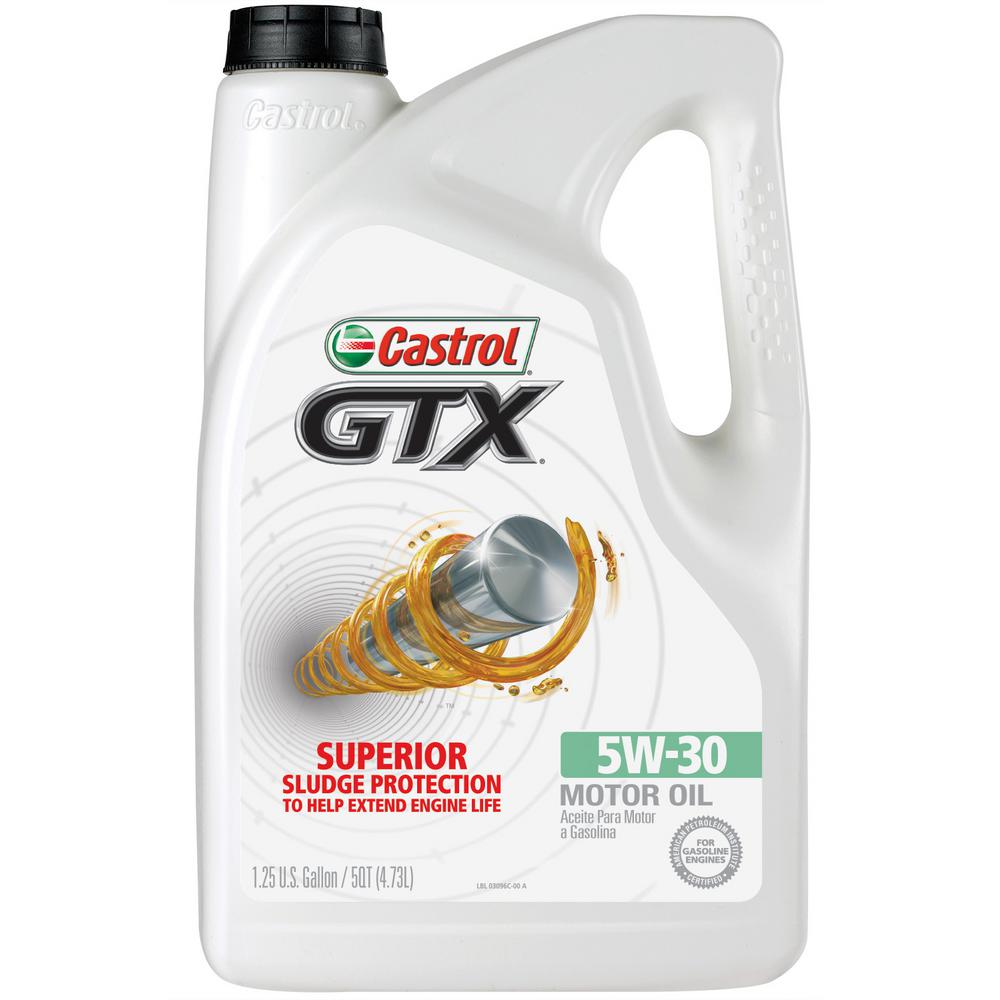Castrol GTX 160 Fl Oz 5W 30 Engine Oil 15A66D The Home Depot Castrol GTX 160 Fl Oz 5W 30 Engine Oil 15A66D The Home Depot