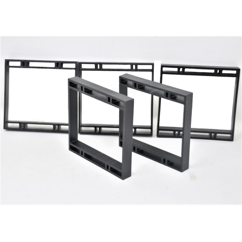 Smart Fill Spacers 1/4 in. 2-Gang Outlet Box Spacer Extender (5-Pack ...