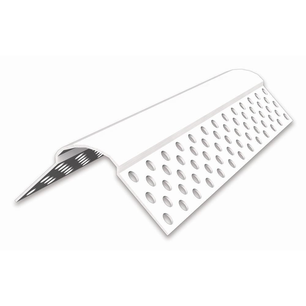 ClarkDietrich 1/2 in. X 10 ft. Vinyl Rip Bead L-Trim-12TEARS10H - The ...