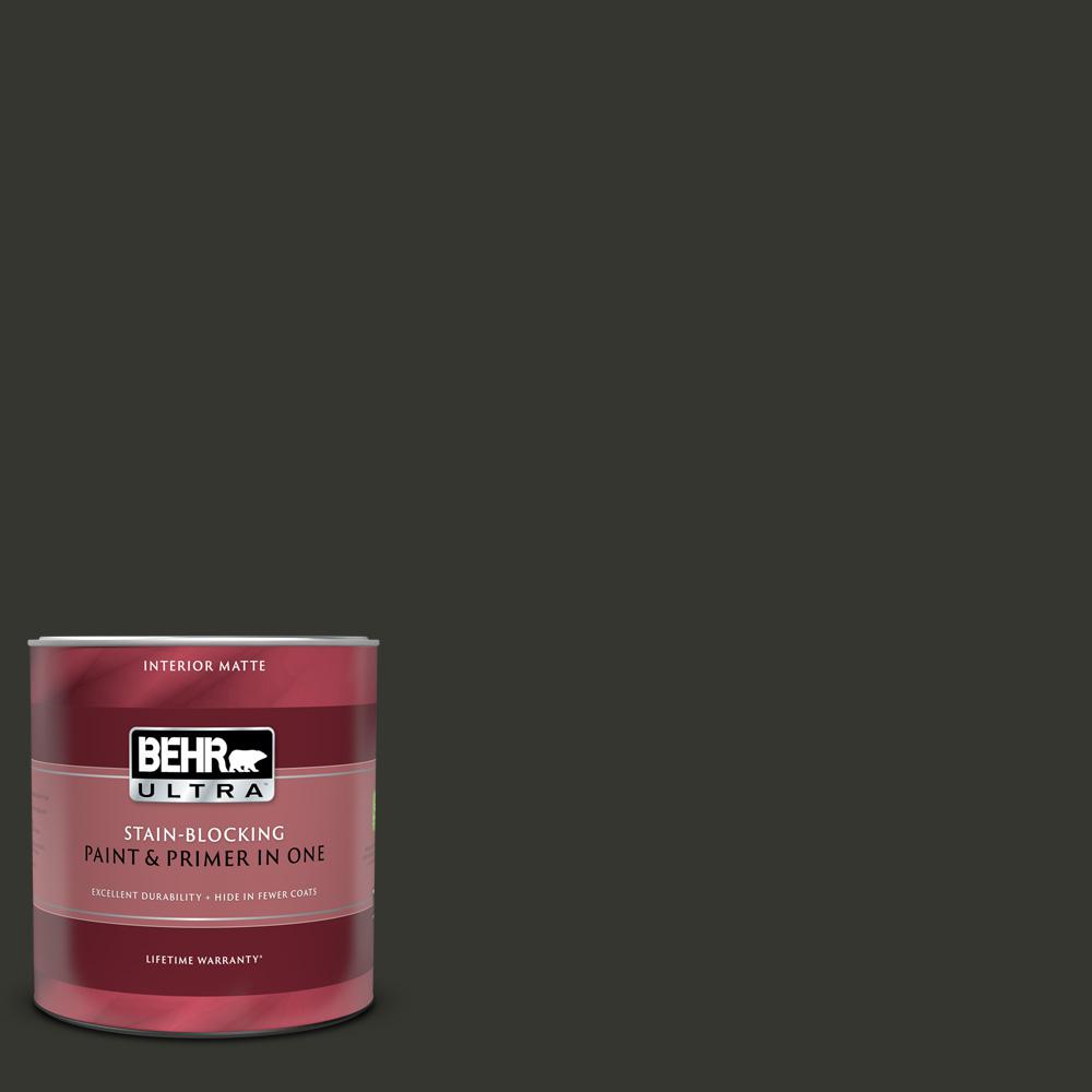 Raven Black - Paint Colors - Paint - The Home Depot