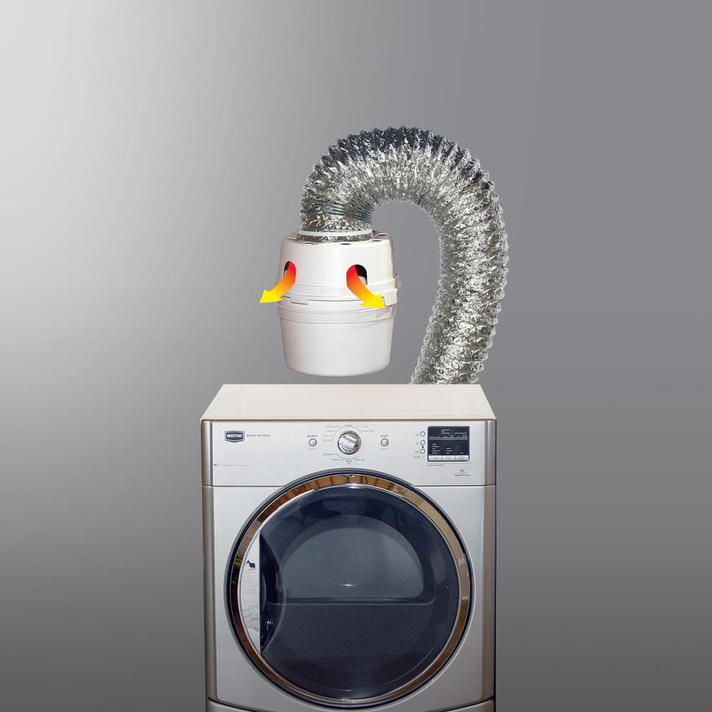 Aluminum Foil Indoor Dryer Hook-Up Kit Installation Instruction