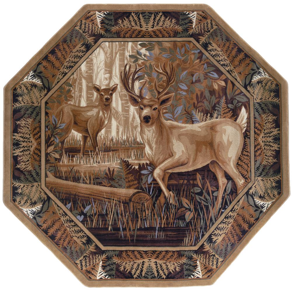 Octagon - Area Rugs - Rugs - The Home Depot