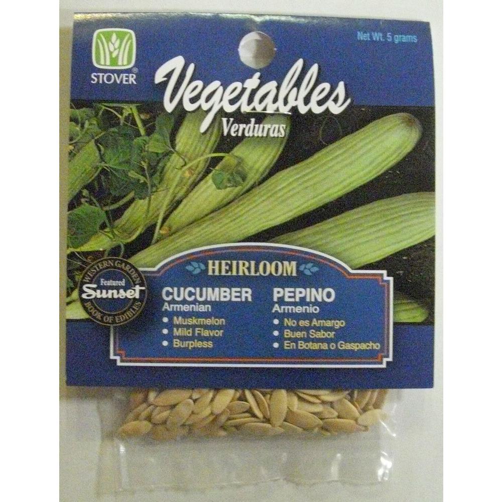 Stover Asian Tender Green Cucumber Seed-78073-6 - The Home Depot