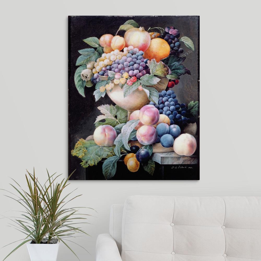 GreatBigCanvas "Nativity Scene" by Milo Winter Canvas Wall Art-1935614 ...