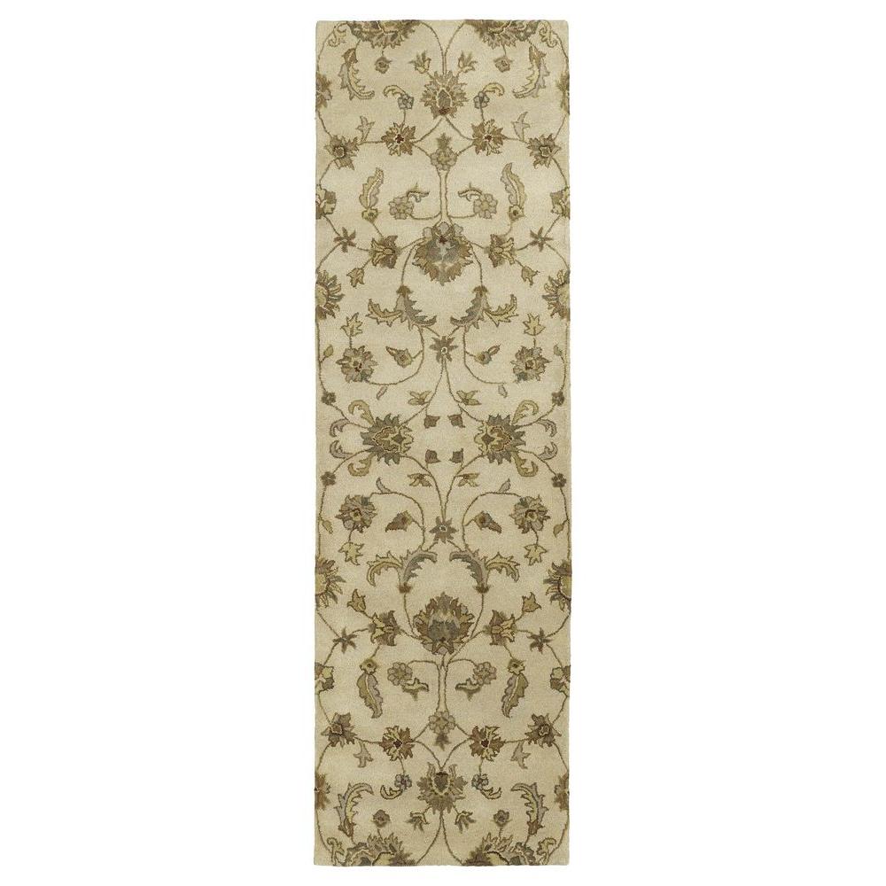 Kaleen Mystic Europa Ivory 2 ft. x 8 ft. Runner Rug-6060-01 2.3x7.9 ...