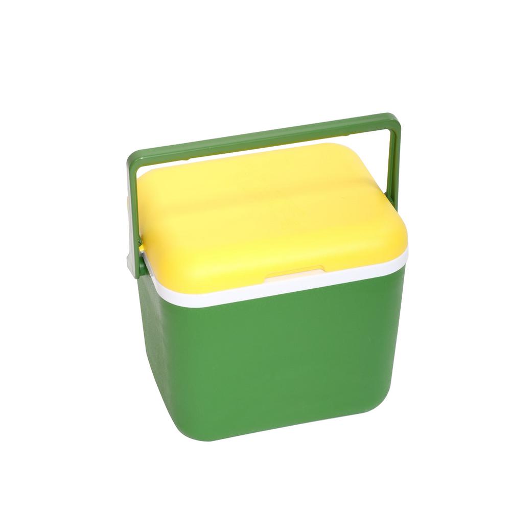 Magnacool 20 qt. Green and Yellow Cooler-1005-1 - The Home Depot