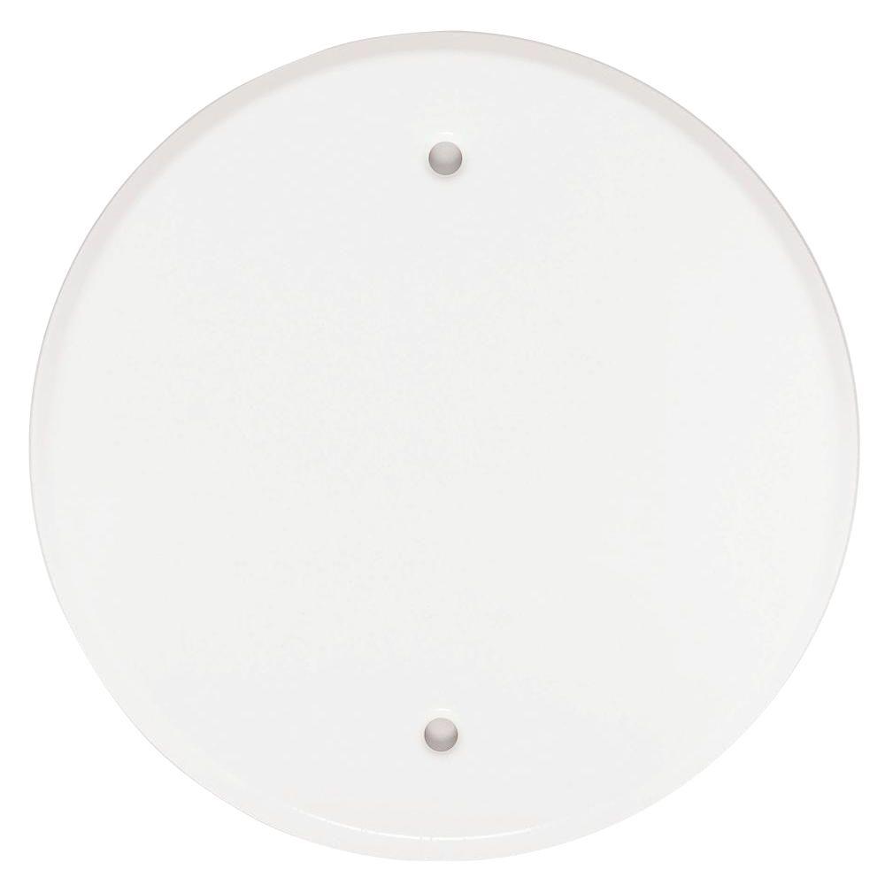 Mulberry White 1-Gang Blank Plate Wall Plate (1-Pack)-40430 - The Home ...