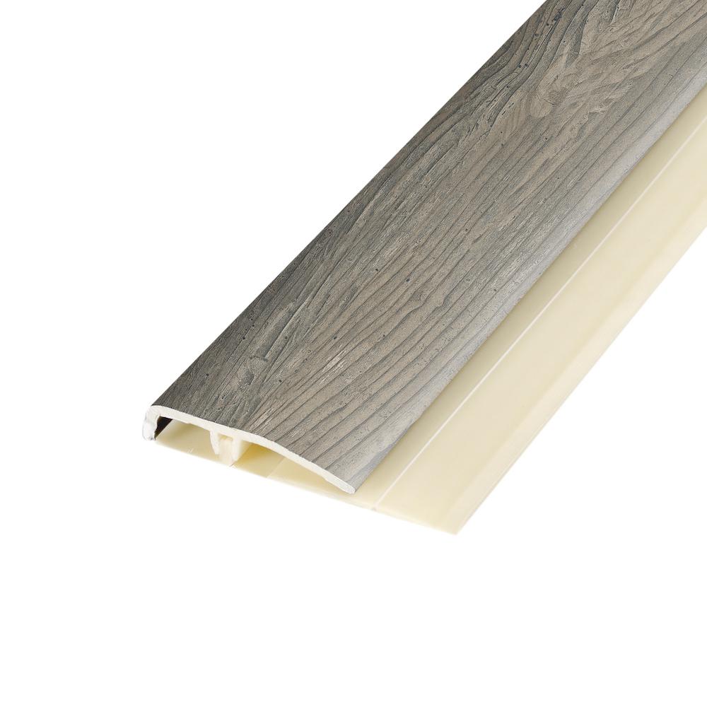 Mohawk Henlopen Grey Oak 0.28 in. Thick x 1.7 in. Wide x 78.7 in ...