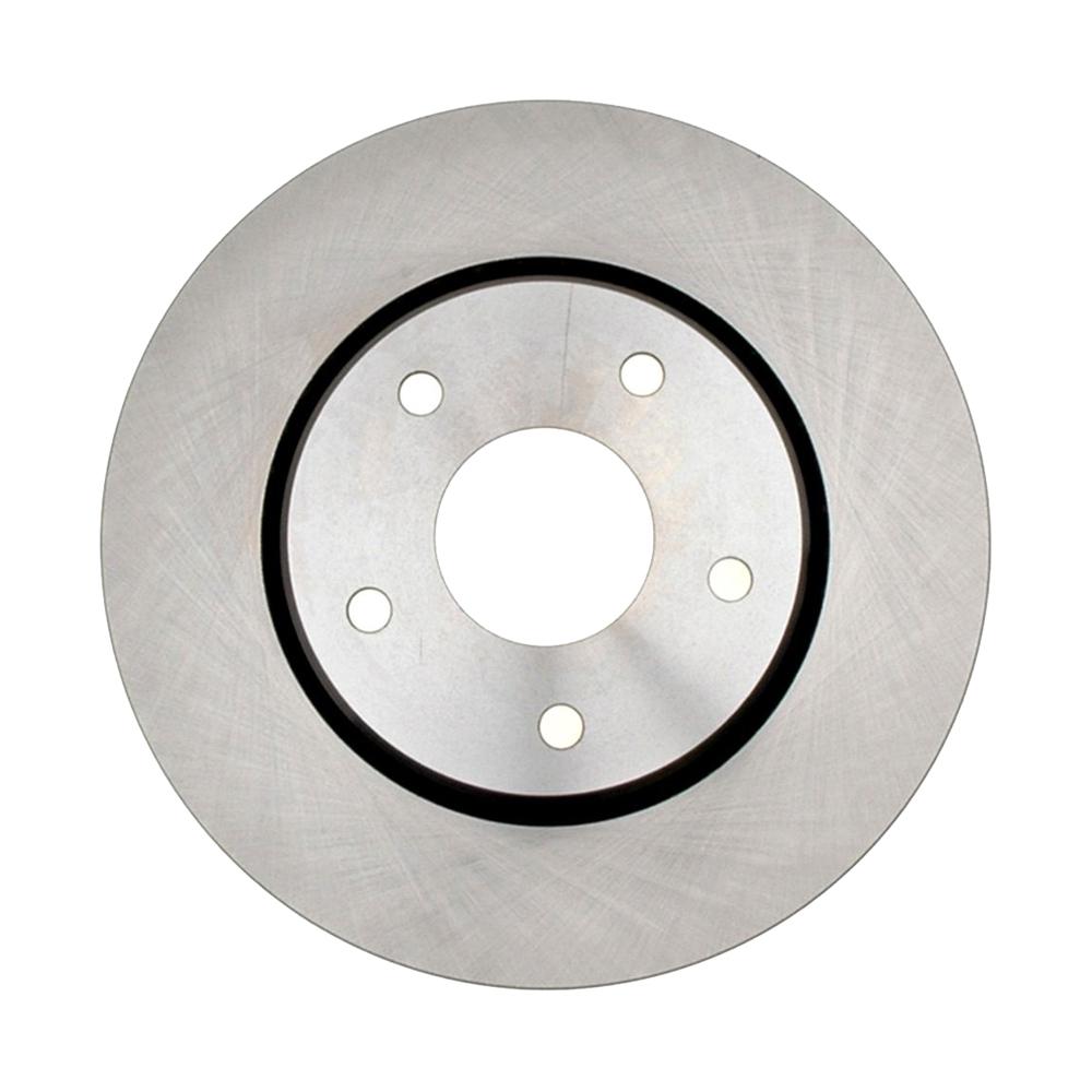 ACDelco Non-Coated Disc Brake Rotor - Front-18A2566A - The Home Depot