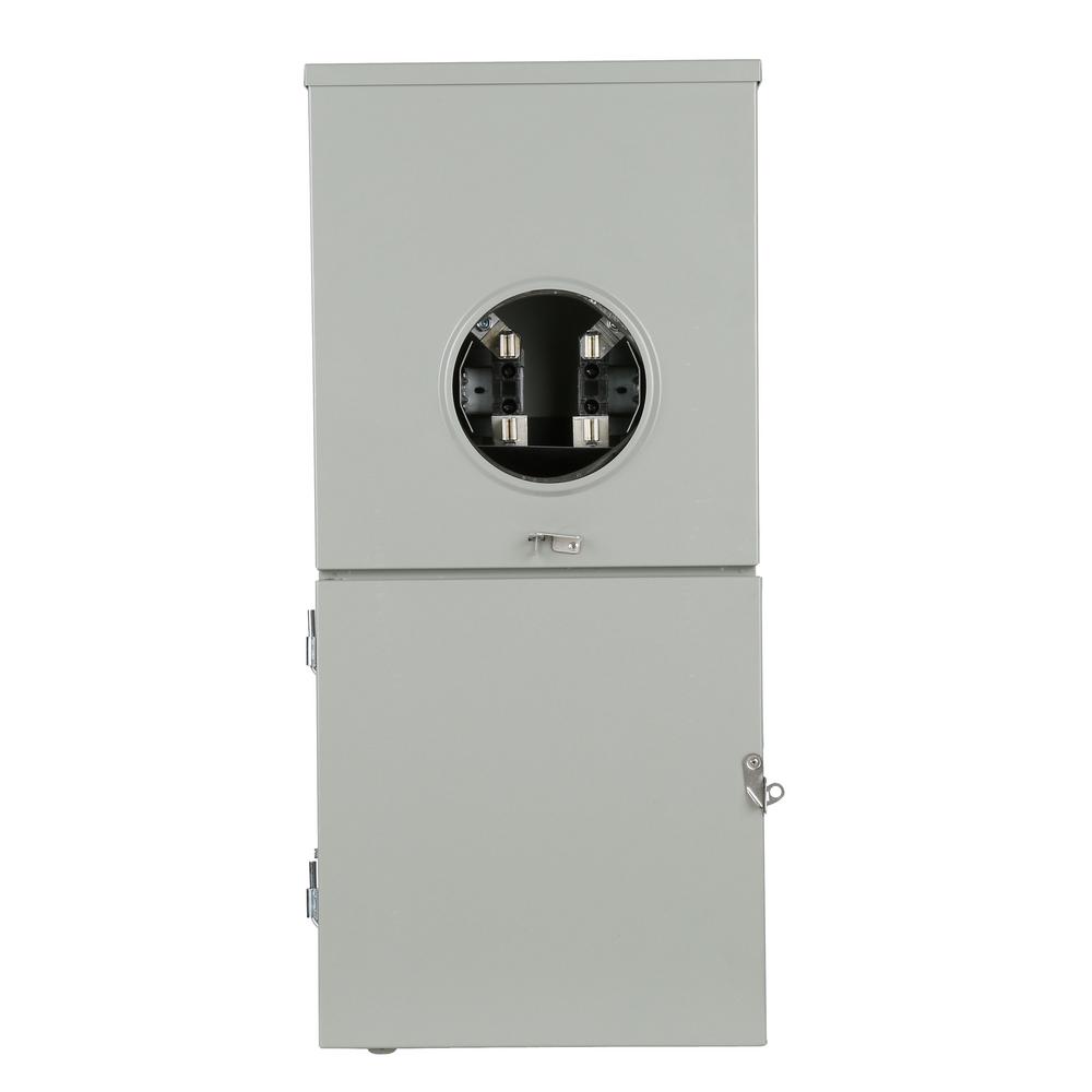 Siemens 400 Amp 4-Space 4-Circuit Levery Bypass Meter Main Combination ... Siemens 400 Amp 4-Space 4-Circuit Levery Bypass Meter Main Combination ...