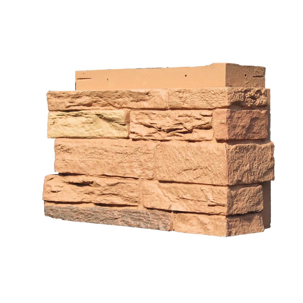 Red - Stone Veneer Siding - Siding - The Home Depot