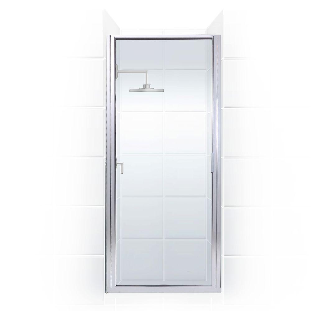 Coastal Shower Doors Paragon Series 25 In X 69 In Framed Continuous