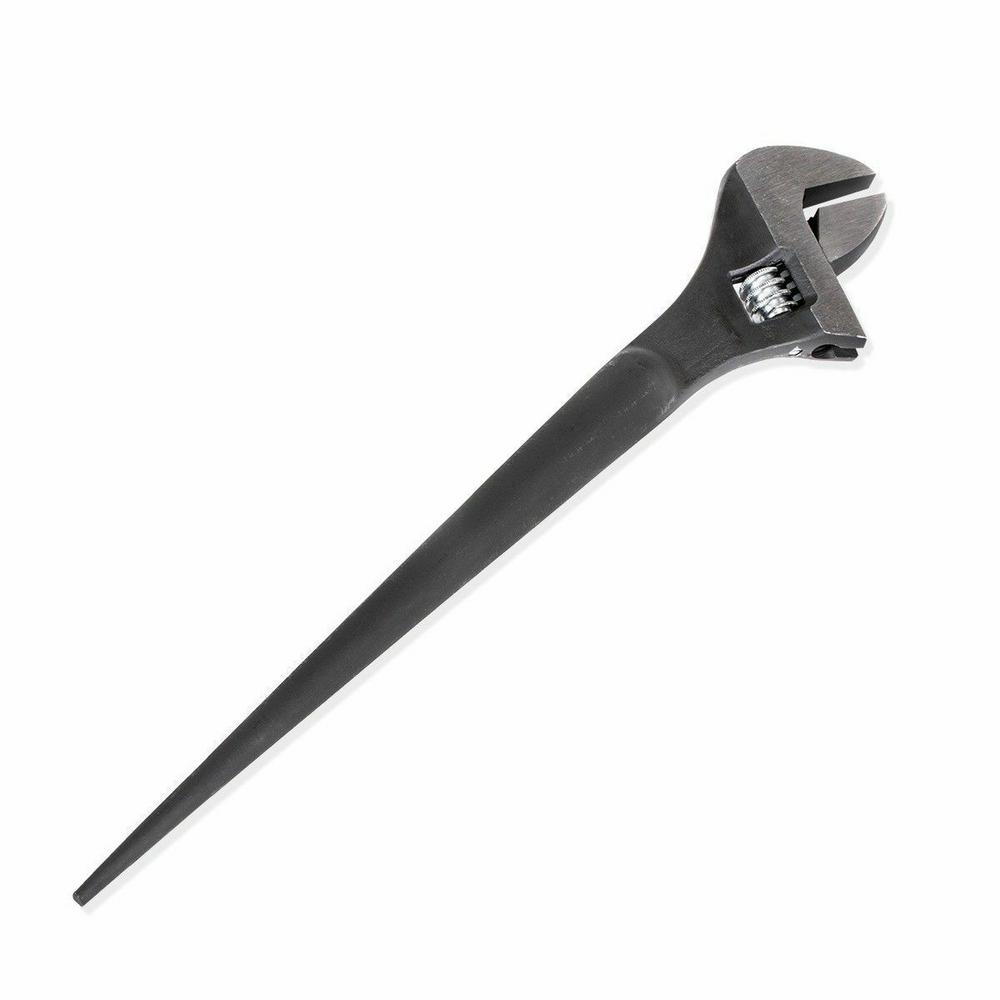 Stark 16 in. Adjustable Spud Wrench Construction Tool with Tapered End ...
