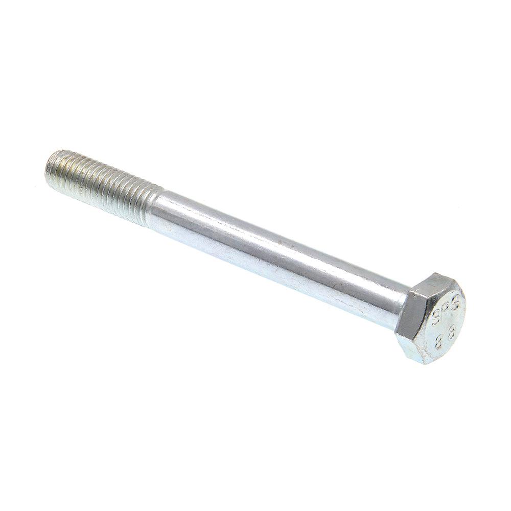 M8-1.25 x 80 mm Zinc Plated Steel Class 8.8 Metric Hex Head Cap Screws ...