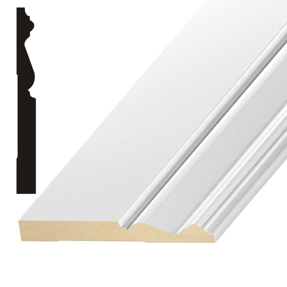 Kelleher Monterey 9 16 In X 5 1 4 In MDF Base Moulding MDF120A The 